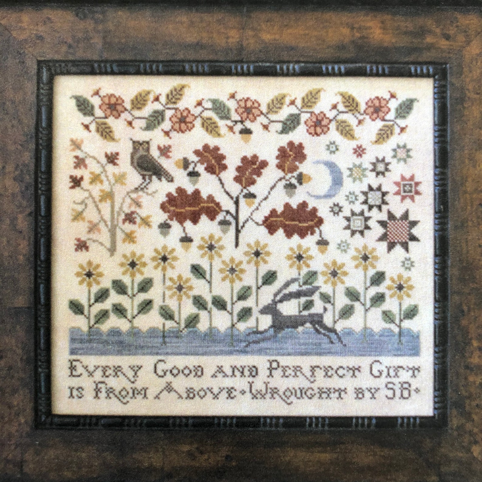 Plum Street Samplers / AUTUMN GIFTS / Cross Stitch Chart / | Etsy