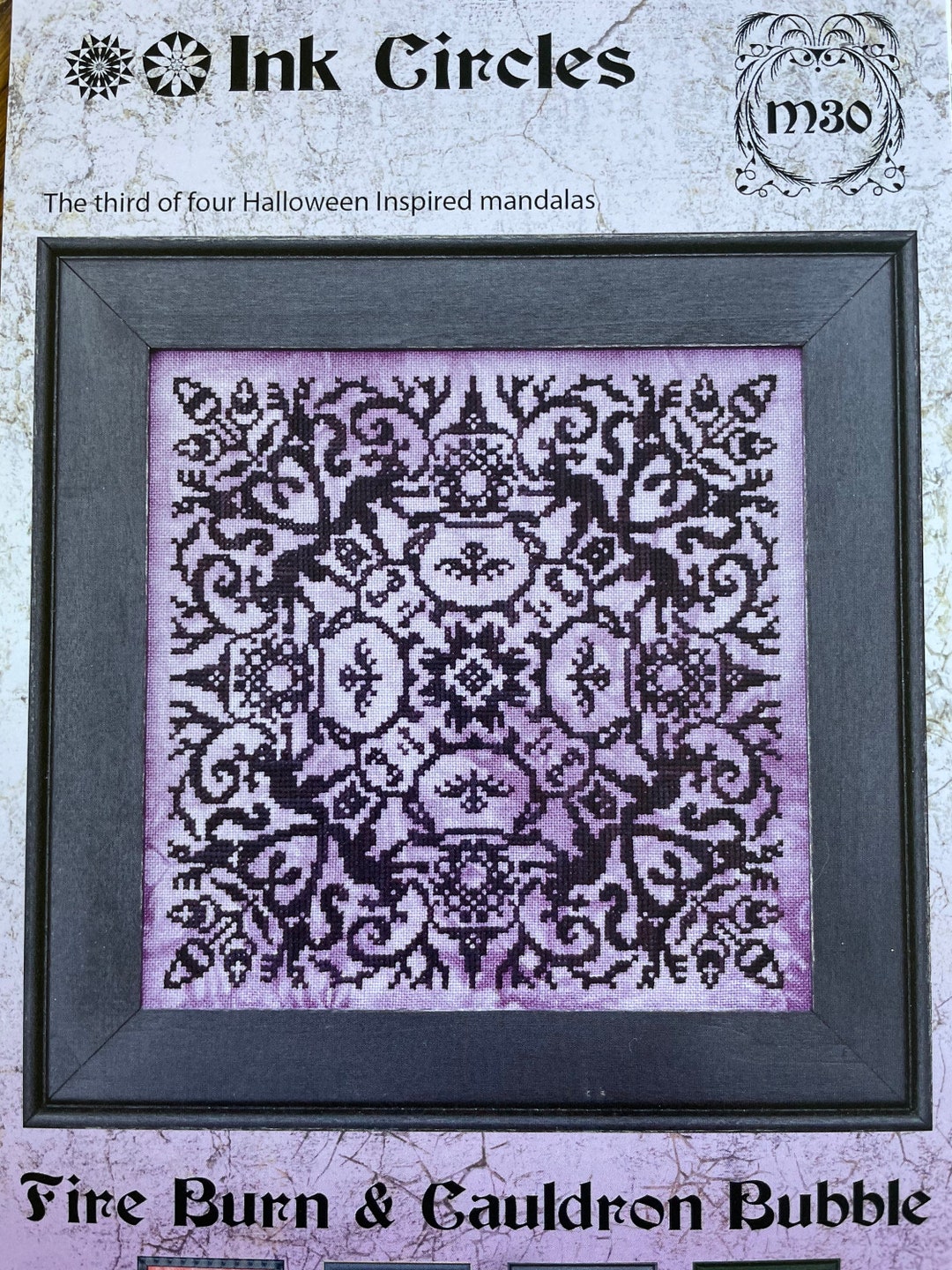 Fire Burn & Cauldron Bubble by Ink Circles / Cross Stitch Chart ...