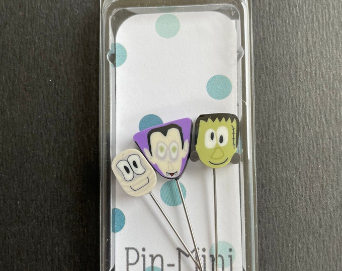 JABCO / MONSTERS / Pin Mini Set /embellishments / Pin Keep - Etsy