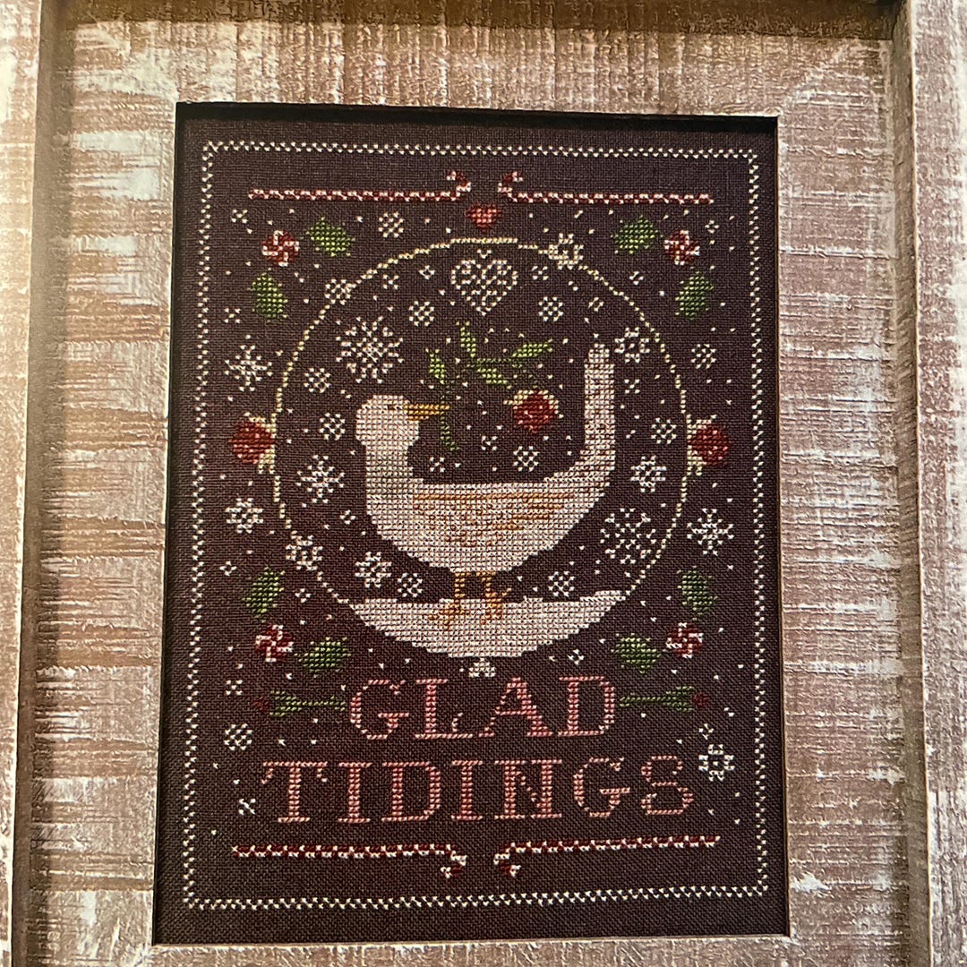 GLAD TIDINGS / Shakespeare’s Peddler / Cross Stitch Chart / Pattern ...