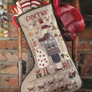 Shepherd's Bush / Parker's Stocking Chart and Kit OPTIONS - Etsy