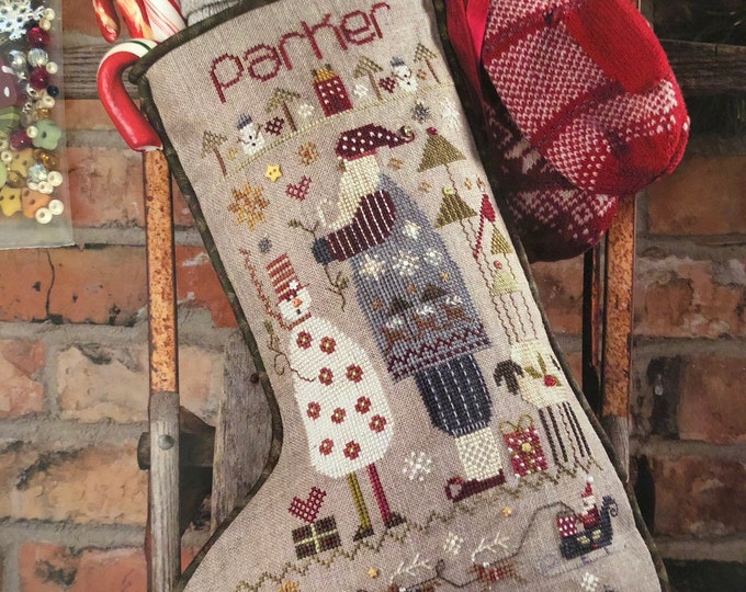 Shepherd's Bush / Parker's Stocking Chart and Kit OPTIONS - Etsy