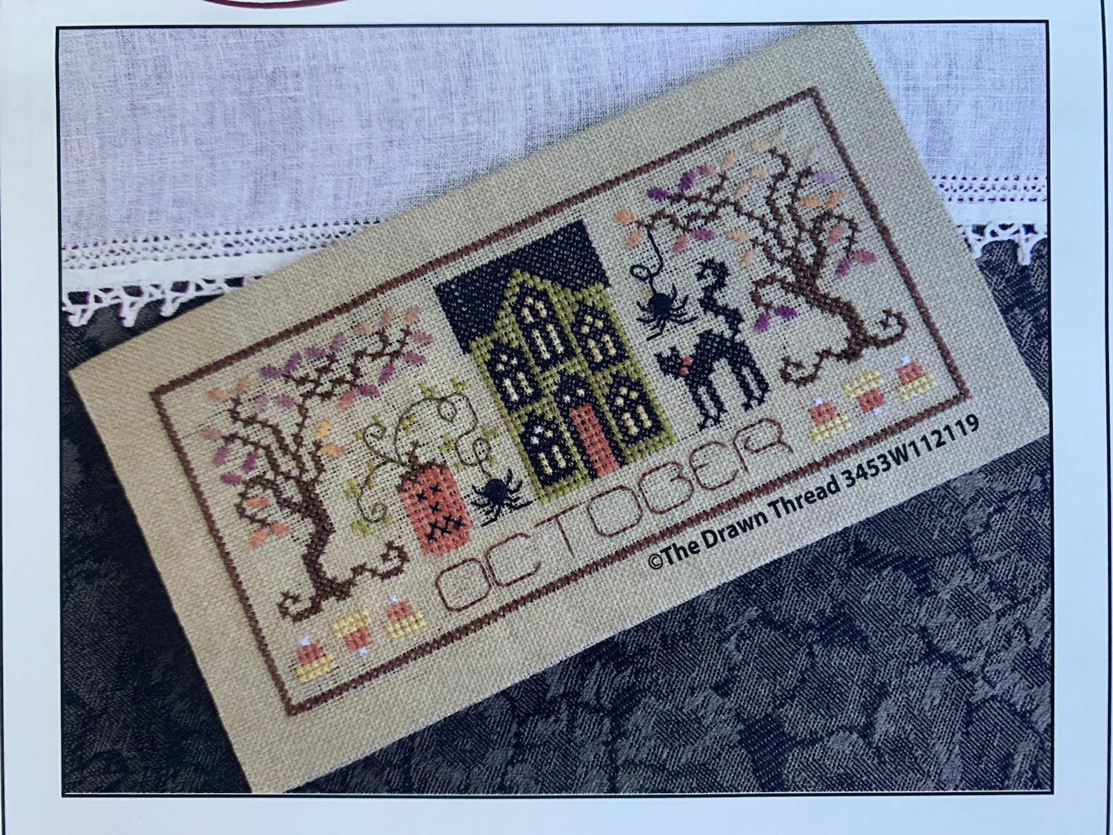The Drawn Thread/ October / Cross Stitch Chart / Counted Cross Stitch ...