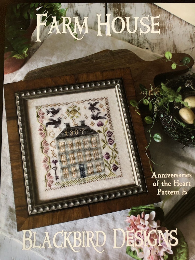 Blackbird Designs/ FARM HOUSE / Anniversaries of the Heart Series ...