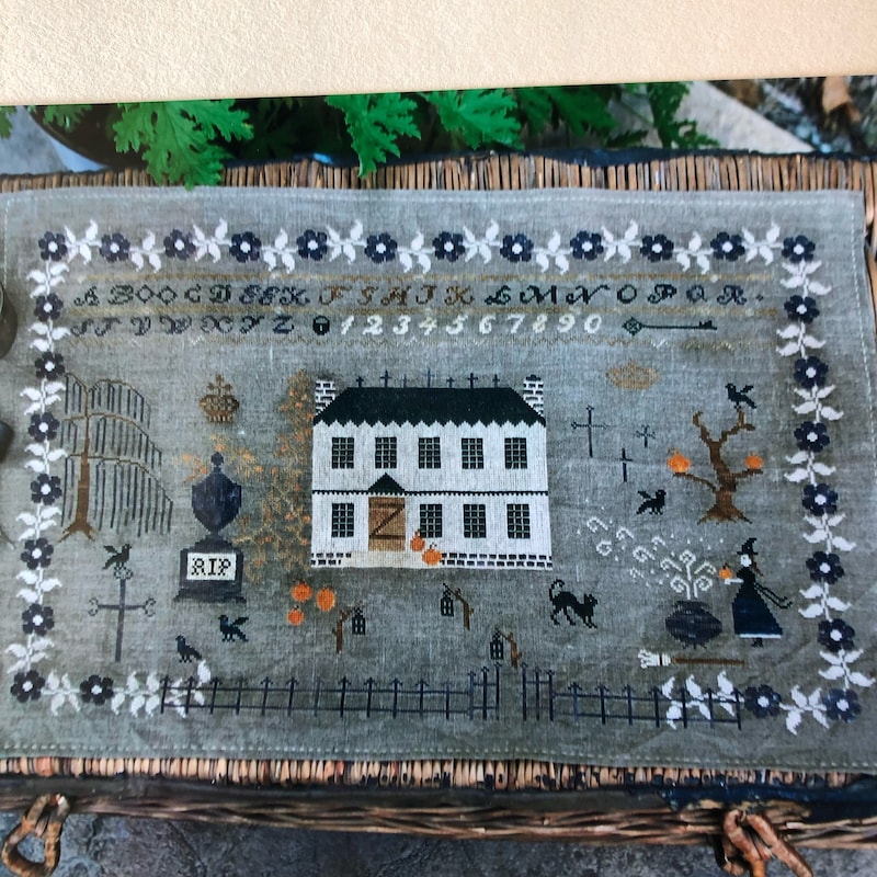 Primitive Cross Stitch - Etsy