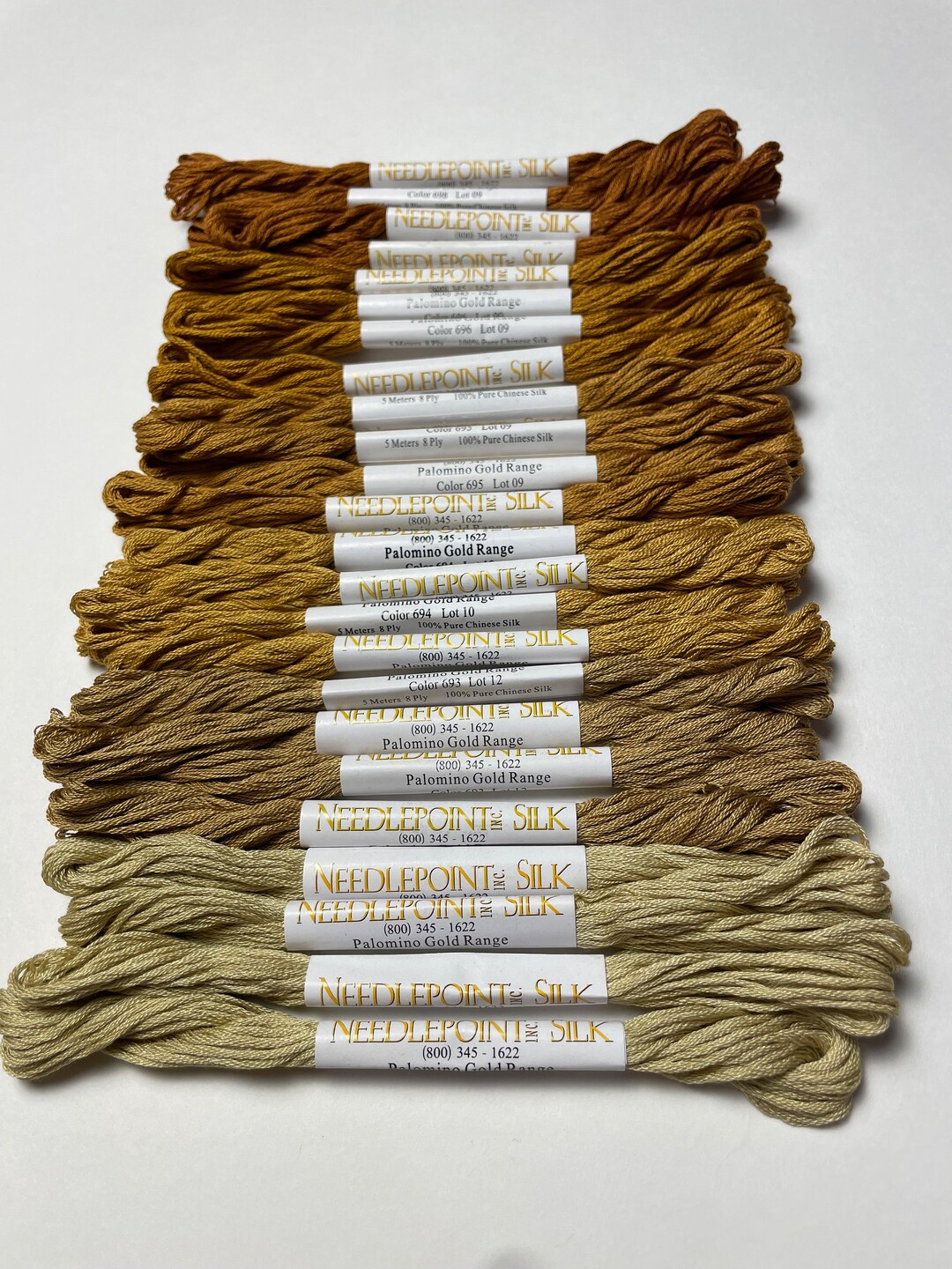 NPI Silk / PALOMINO GOLD Range Colors 692-698 - Etsy