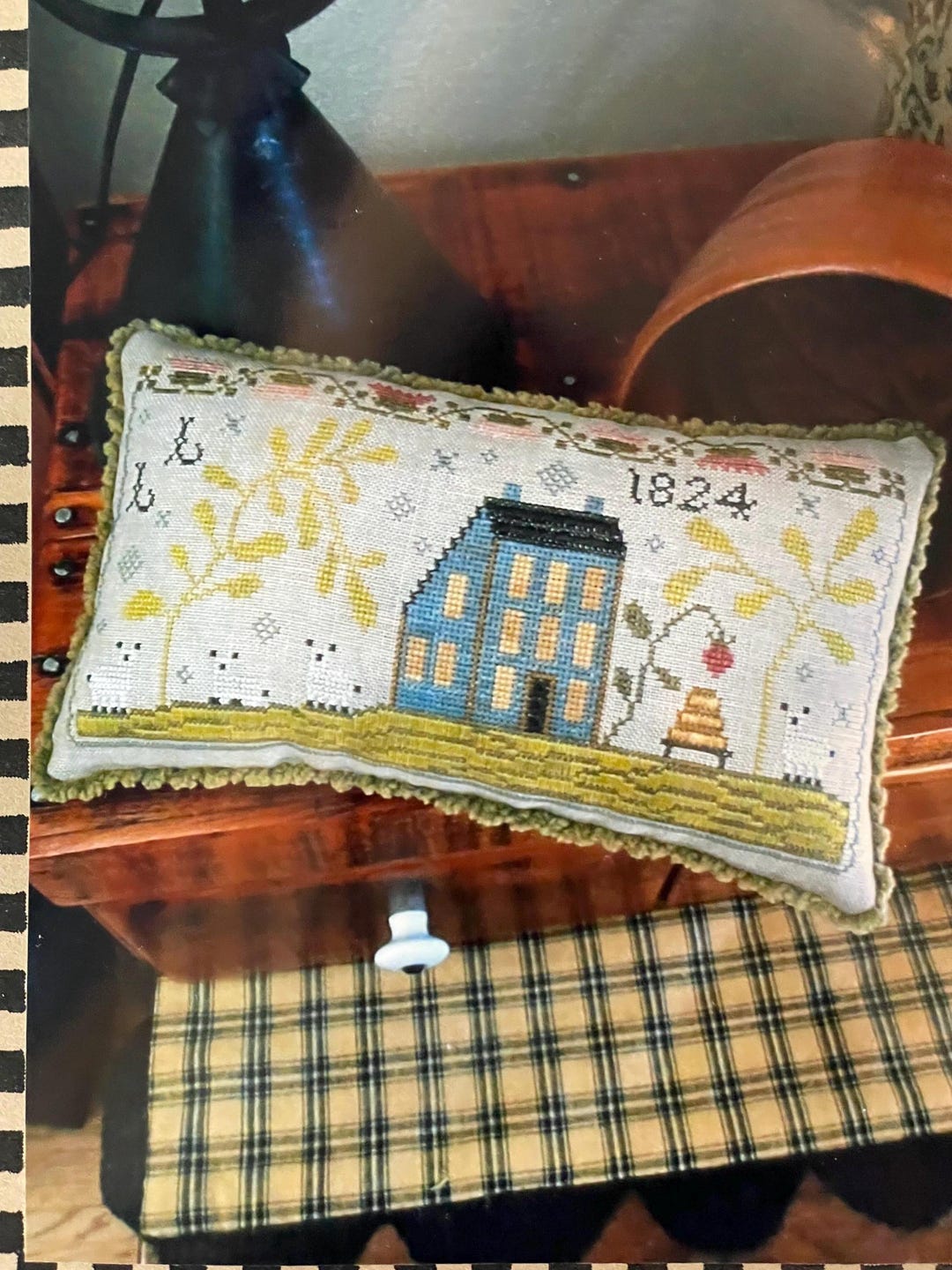 1824 HOUSE by Chessie & Me / Cross Stitch Chart / Pattern Only - Etsy