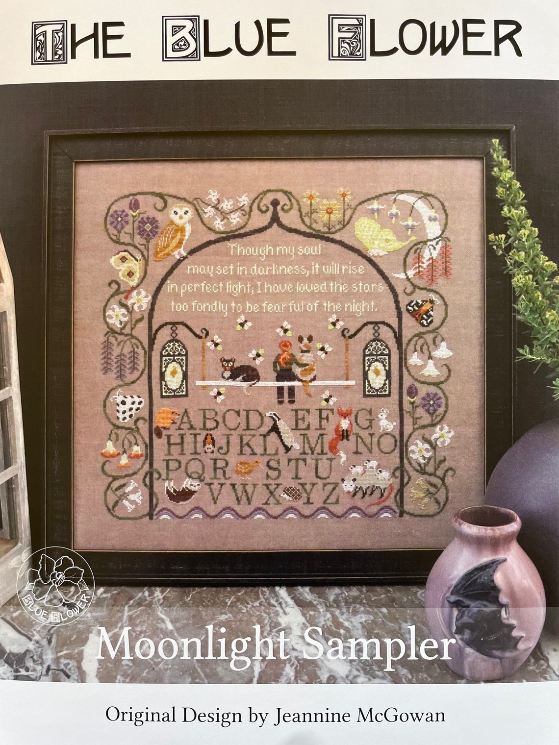 MOONLIGHT SAMPLER by Blueflower Stitching / Cross Stitch Chart - Etsy