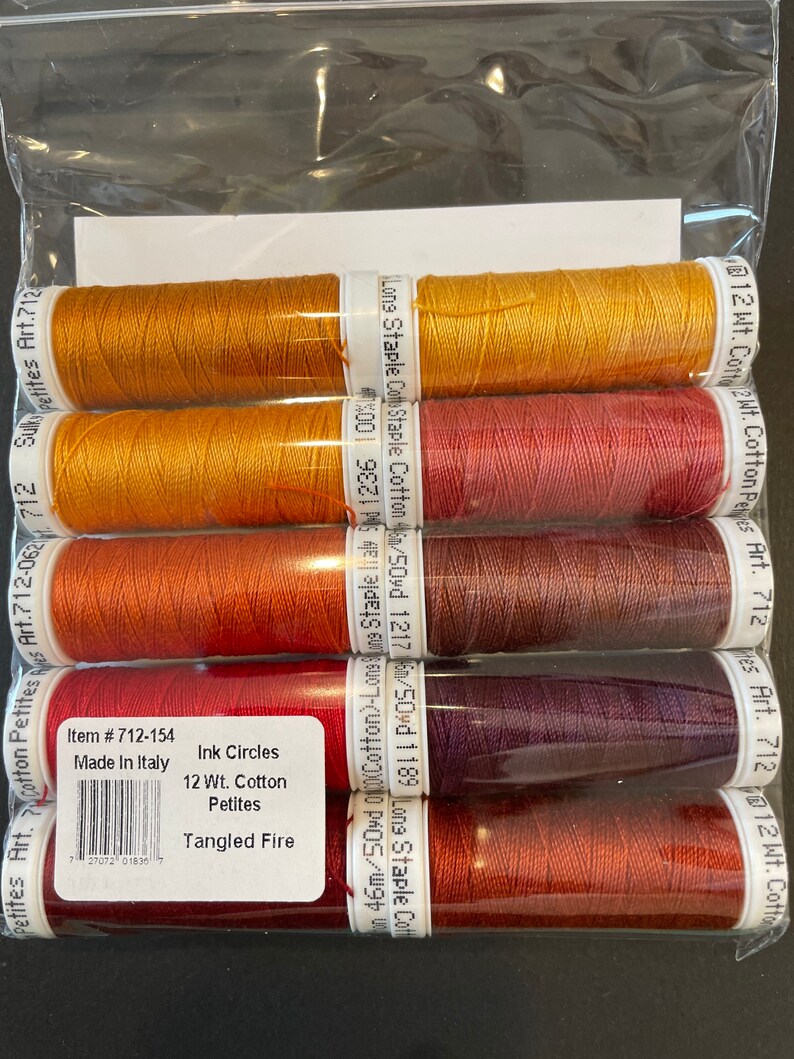 TANGLED FIRE by Ink Circles / Cross Stitch Chart / Choose - Etsy