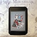 WINTER WHITE SANTA / Mirabilia / Choose Options Available/ Cross Stitch ...