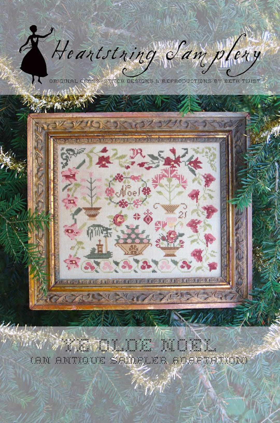 YE OLDE NOEL / Heartstring Samplery / Cross Stitch Chart / Pattern Only ...