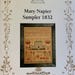Mary Napier Sampler 1832 / the Wishing Thorn / Cross Stitch Chart ...