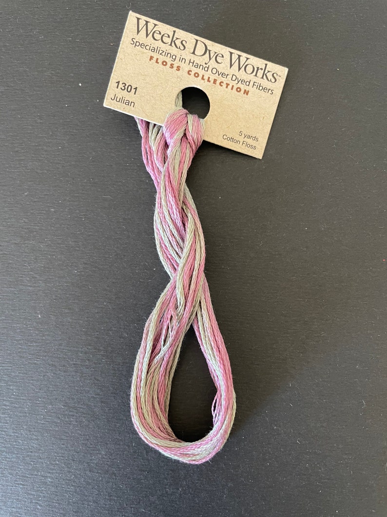 Weeks Dye Works / Variegated Floss / Floss / Cross Stitch / | Etsy