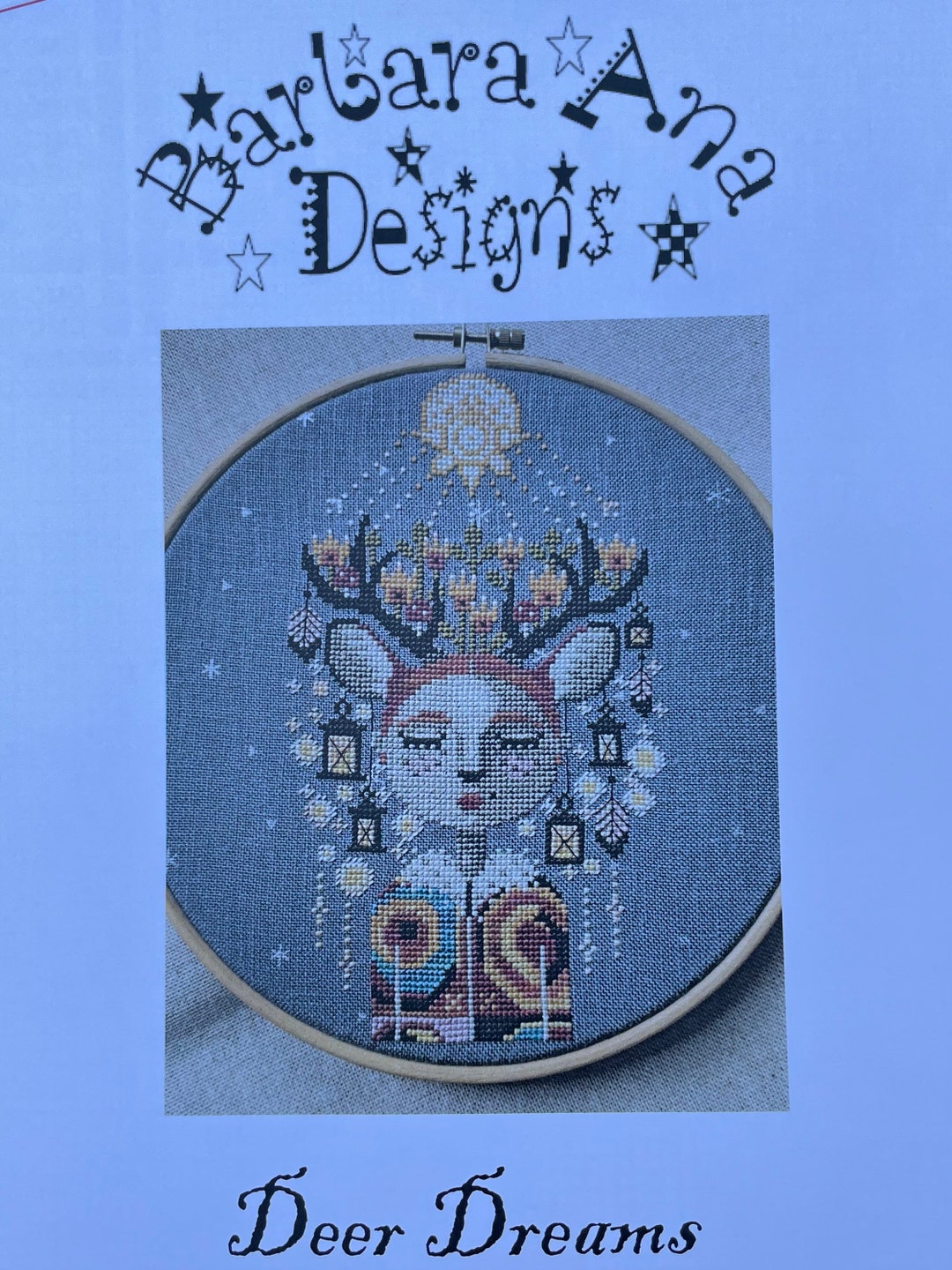 DEER DREAMS / Barbara Ana Designs / Stitch Chart / Counted Cross Stitch ...