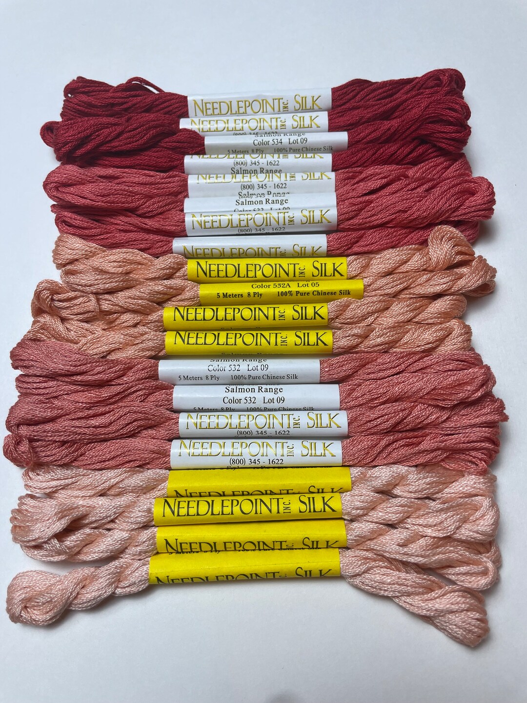 NPI Silk / SALMON Range Colors 531-534 - Etsy