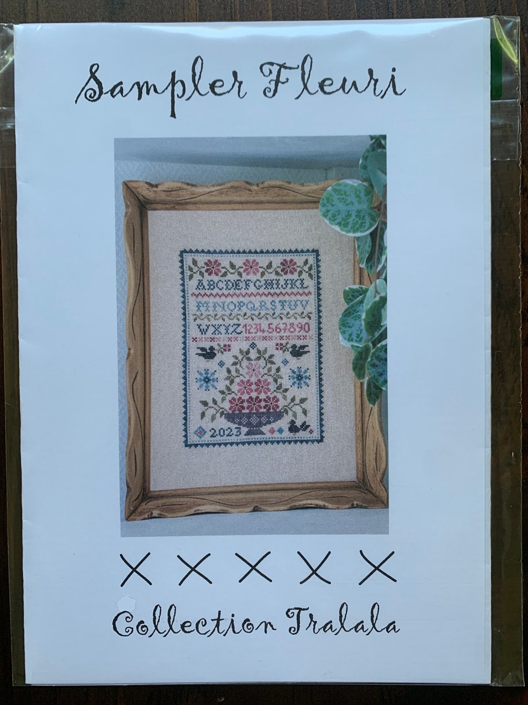 Sampler Fleurs / Collection Tralala /cross Stitch Chart / Counted Cross ...