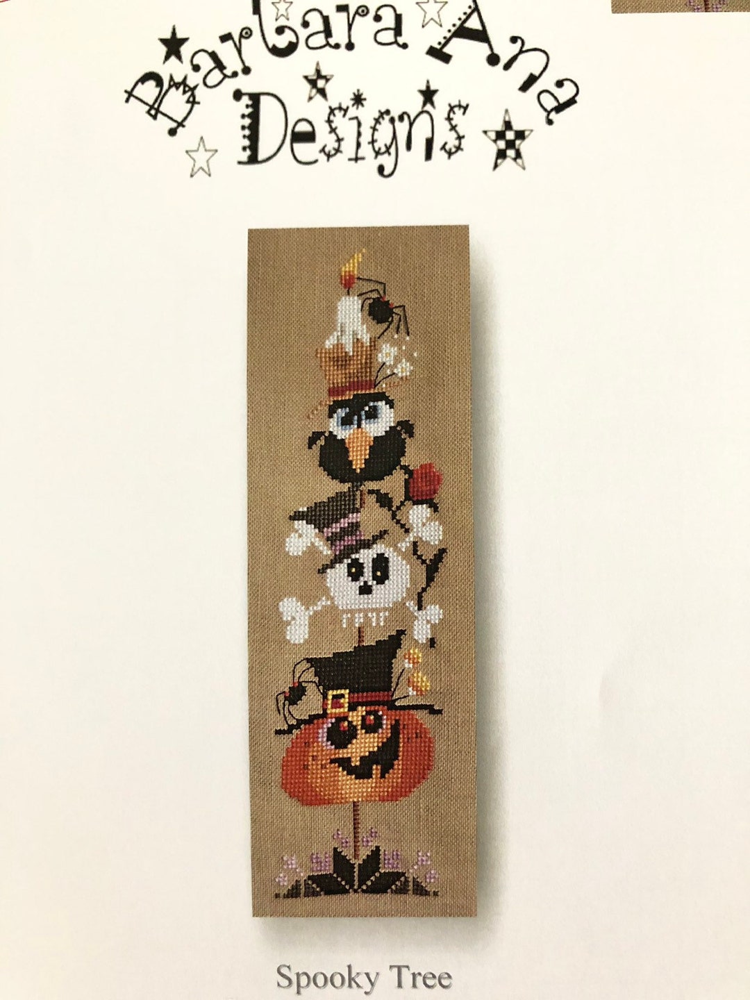 SPOOKY TREE / Barbara Ana Designs / Stitch Chart / Counted Cross Stitch ...