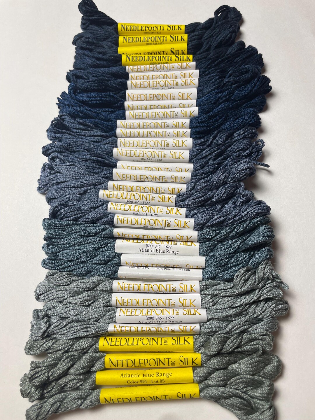 NPI Silk / ATLANTIC BLUE Range Colors 921-929 - Etsy