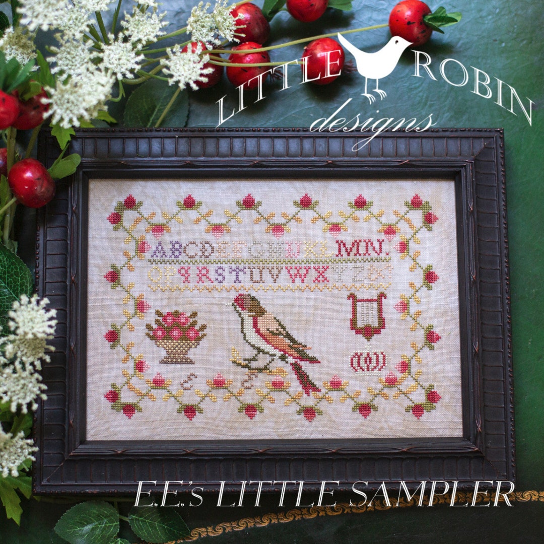 Ee's LITTLE SAMPLER / Little Robin Designs / Cross Stitch Chart ...