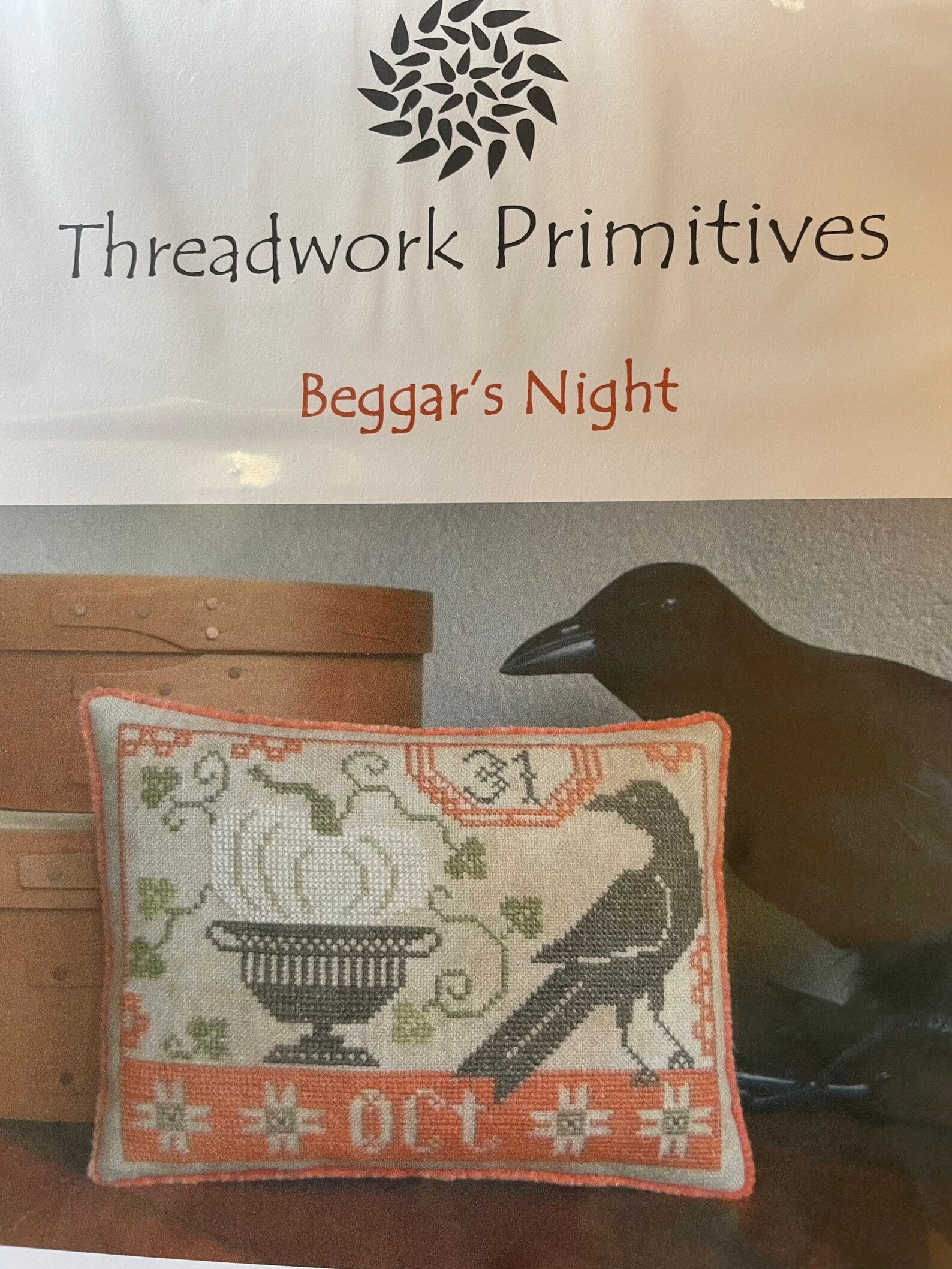 BEGGAR'S NIGHT / Threadwork Primitives / Cross Stitch - Etsy