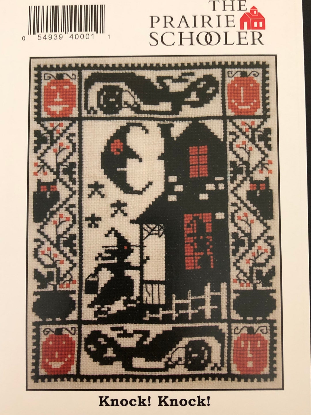 Prairie Schooler / KNOCK KNOCK / Cross Stitch Chart / Counted Cross ...