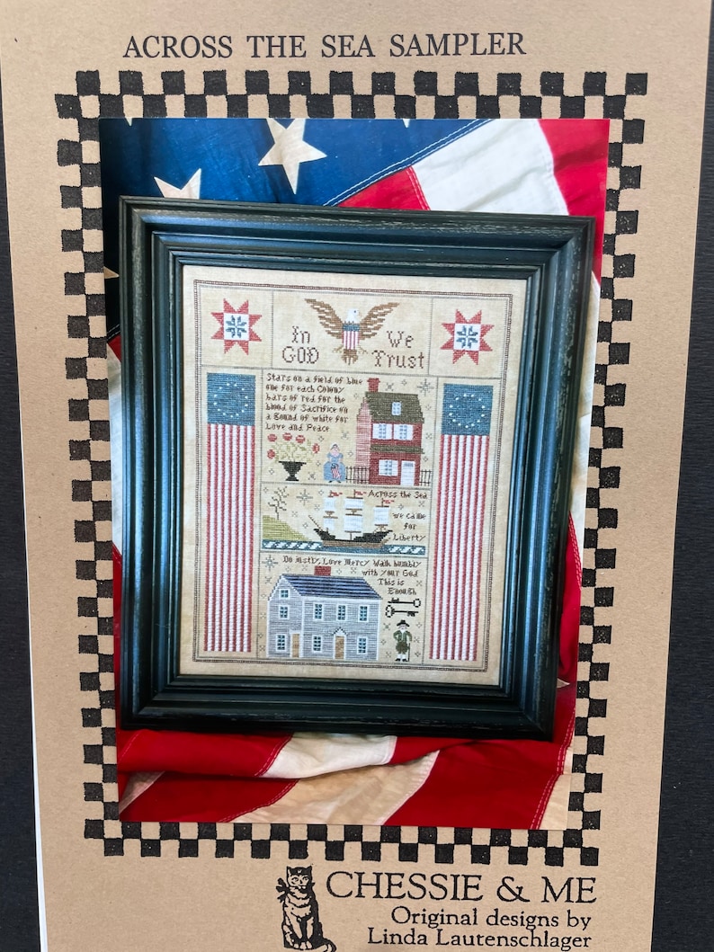 ACROSS the SEA Sampler by Chessie & Me / Kit OPTIONS - Etsy
