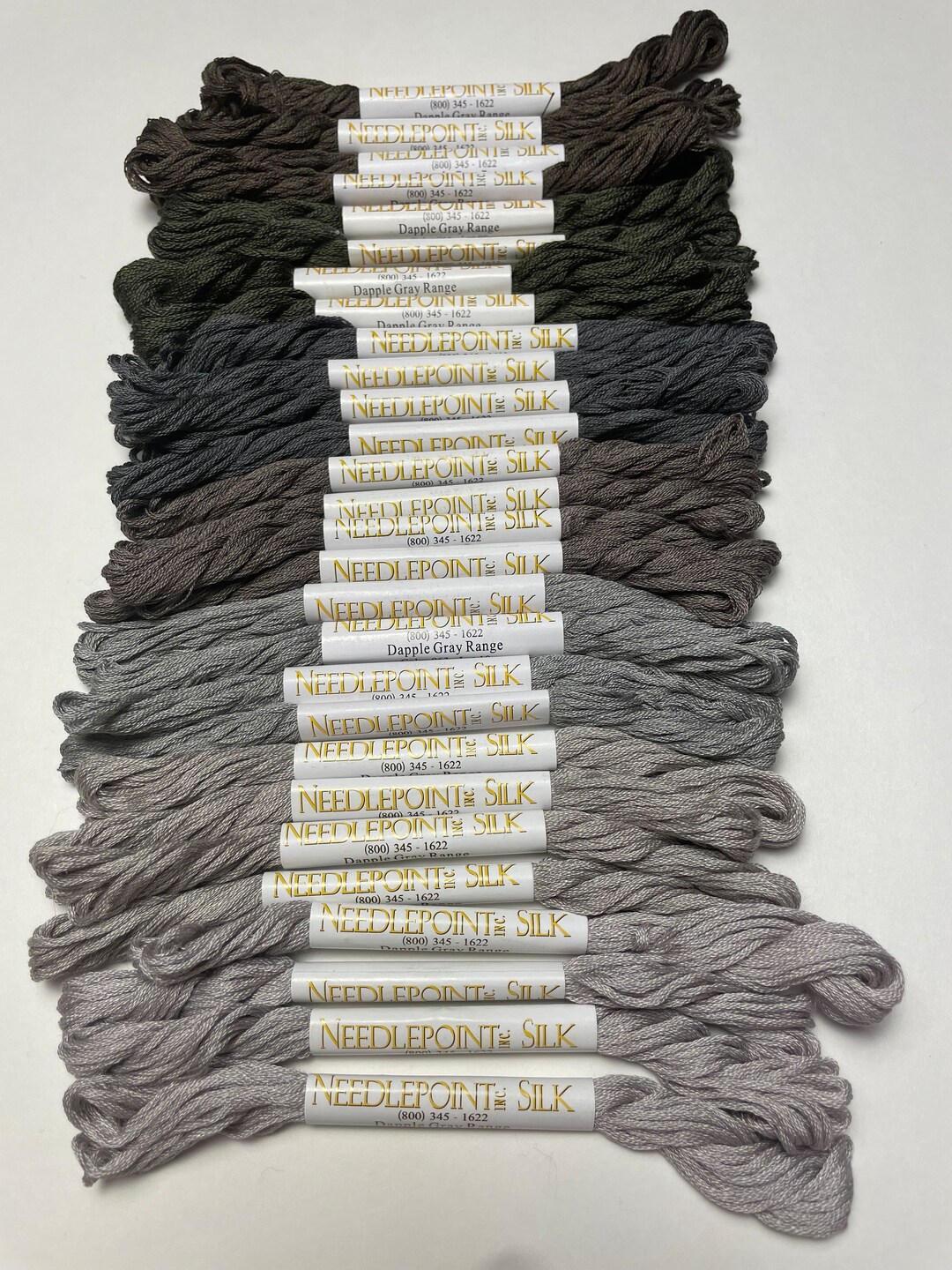 NPI Silk / DAPPLE GRAY Range Colors 961-967 - Etsy