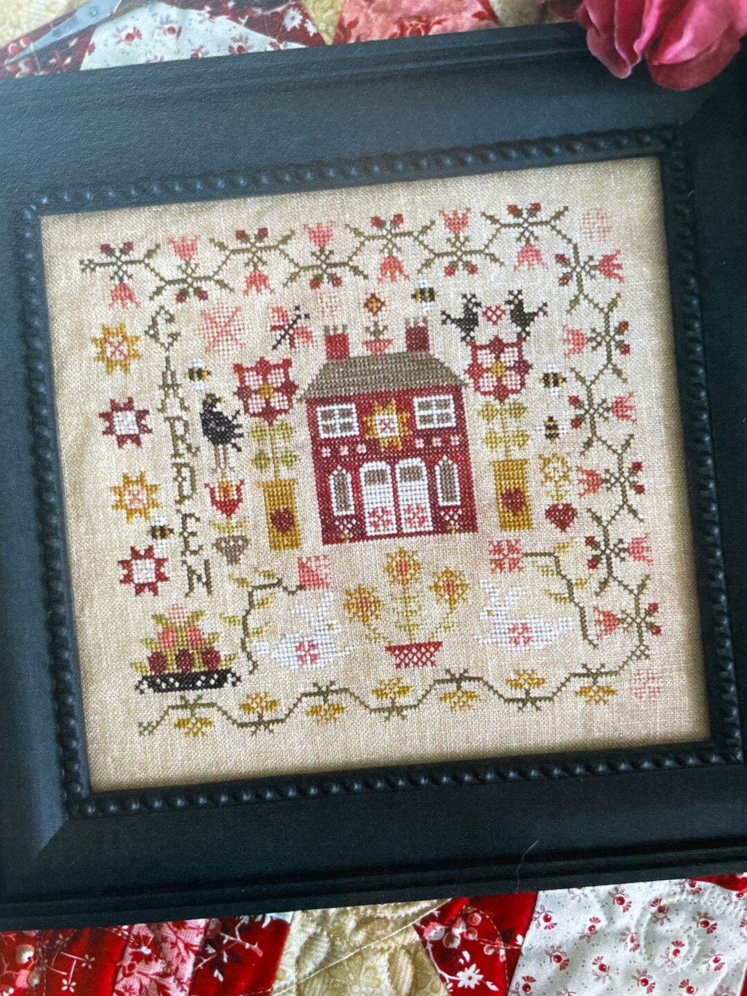 Gardens at CRANBERRY Manor SEASONAL Series / Pansy Patch Quilts and ...