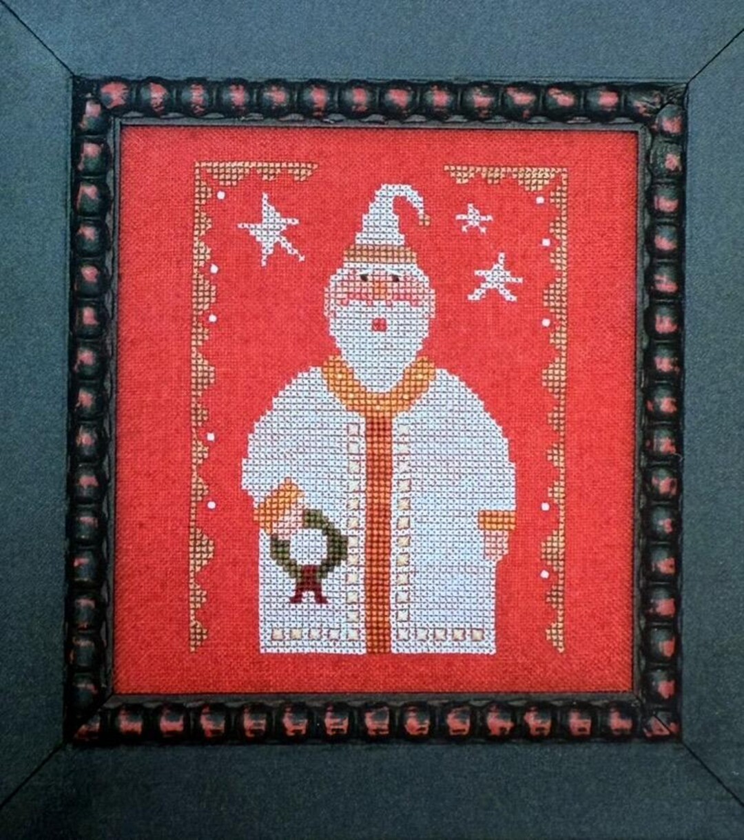 Heart in Hand / Wee Santa 2017 / Stitch Chart / Counted Cross Pattern ...