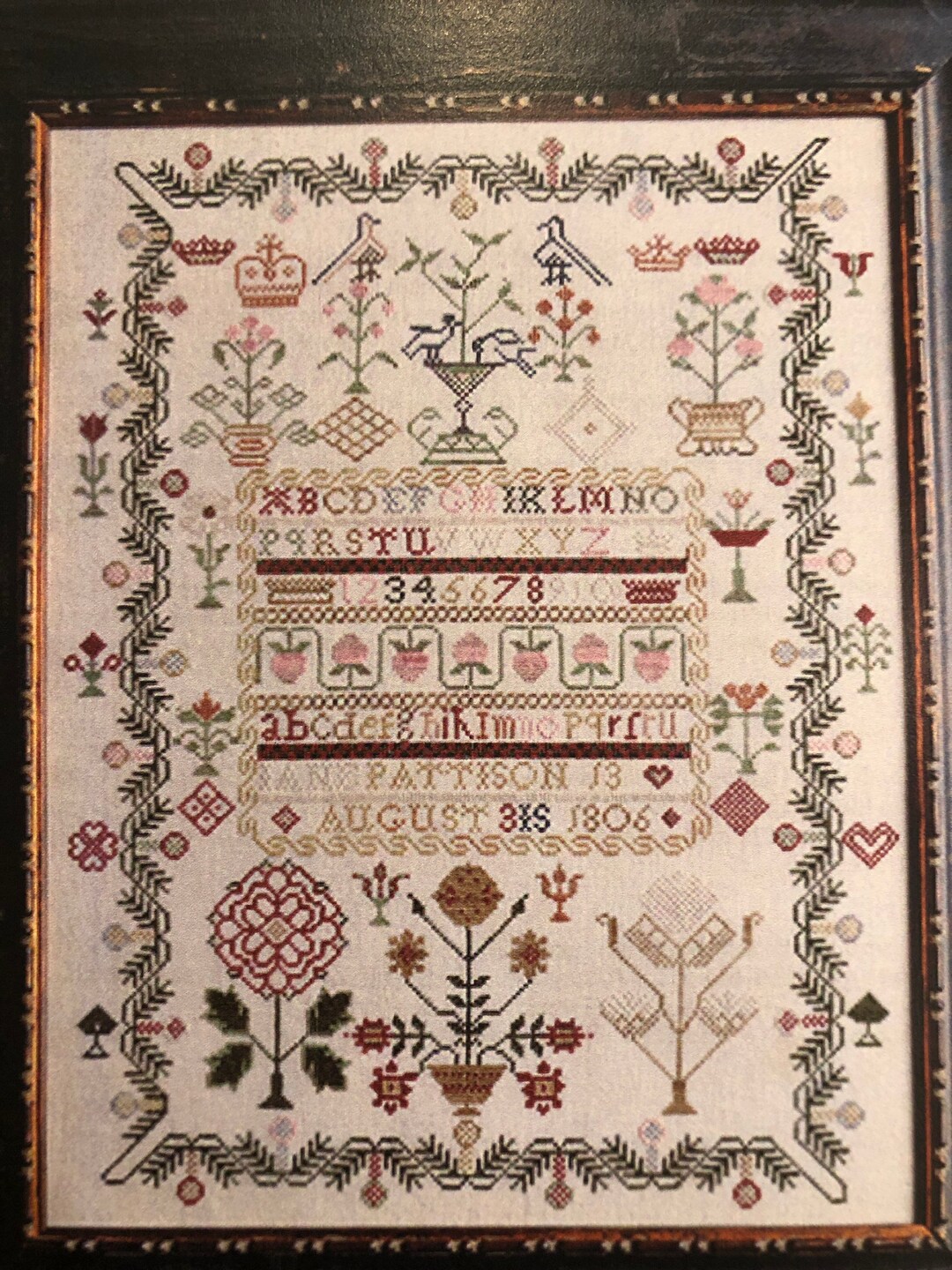 JANE PATTISON 1806 / Shakespeare’s Peddler / Cross Stitch Chart ...