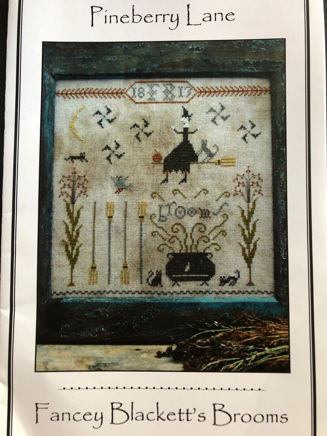 Fancey Blackett by Pineberry Lane / BROOMS / Cross Stitch Chart ...