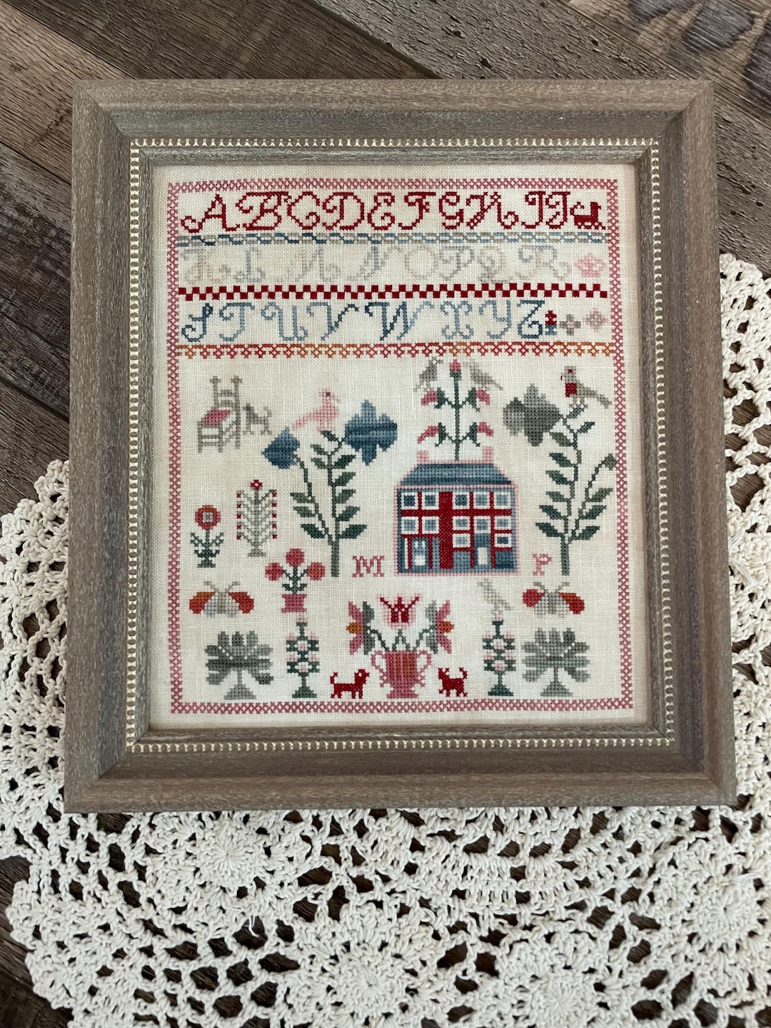 MP Motif Sampler / From the Heart Needleart by Wendy / Sampler / Cross ...
