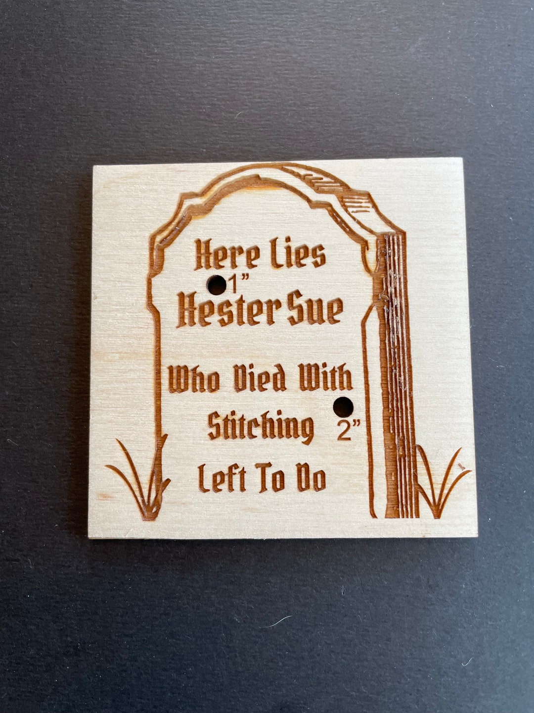 Corner Square / HERE Lies HESTER SUE / Birch Wood / Joseph’s Workshop ...