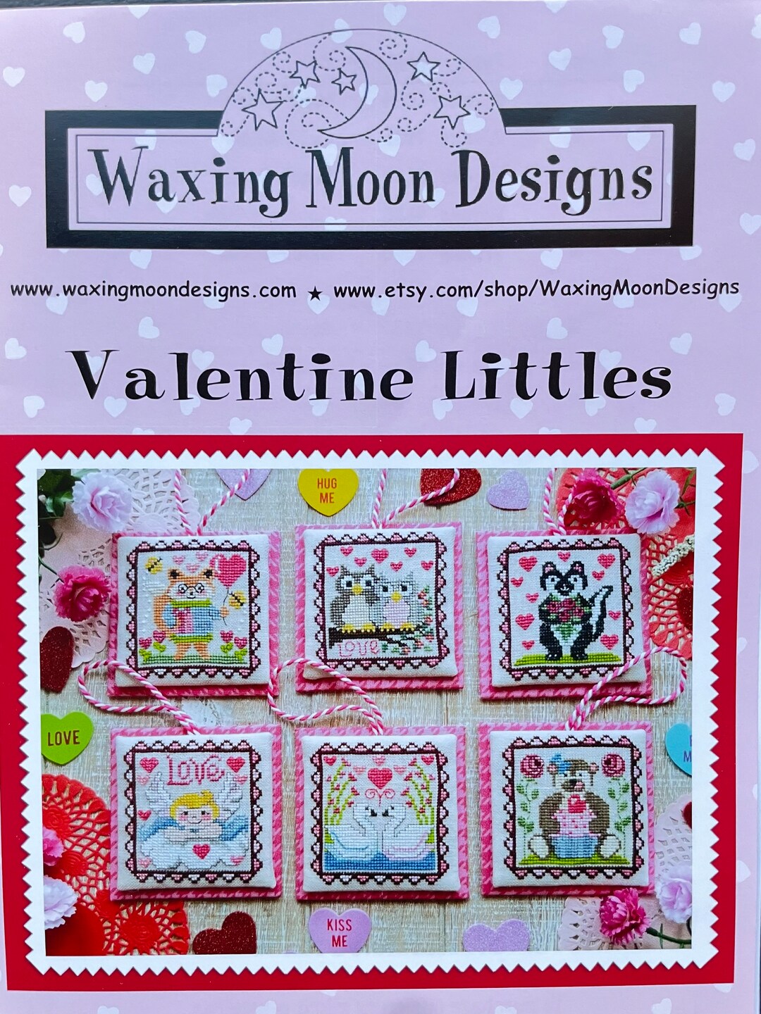 VALENTINE LITTLES / Waxing Moon Designs / Cross Stitch Chart / Cross ...