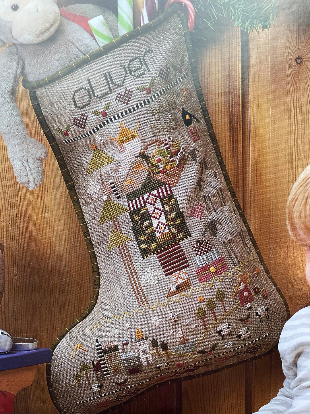 Shepherd's Bush / Oliver’s Stocking / Chart And/or Kit Options - Etsy