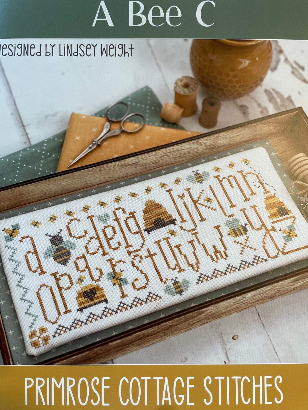 Primrose Cottage Stitches / A BEE C / Stitch Chart - Etsy