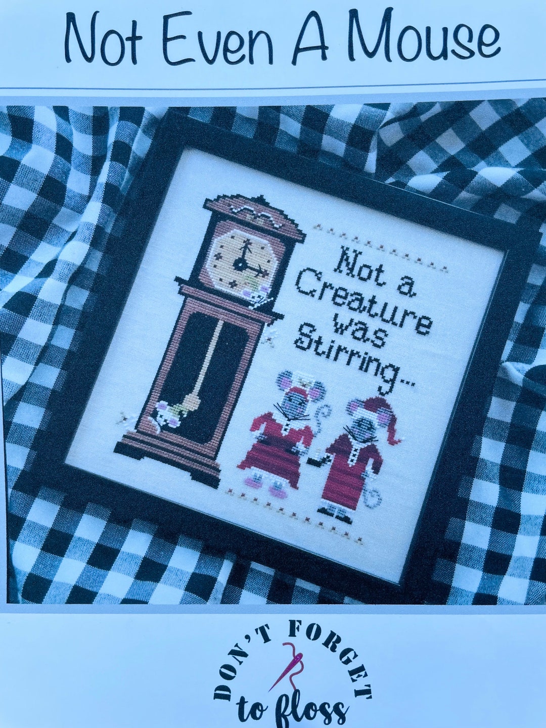 Not EVEN a MOUSE by Finally A Farmgirl / Cross Stitch Chart / Pattern ...