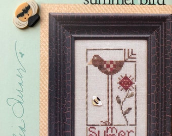 Heart in Hand WEE ONE SPRING Bird Cross Stitch Pattern Stitching Cross ...
