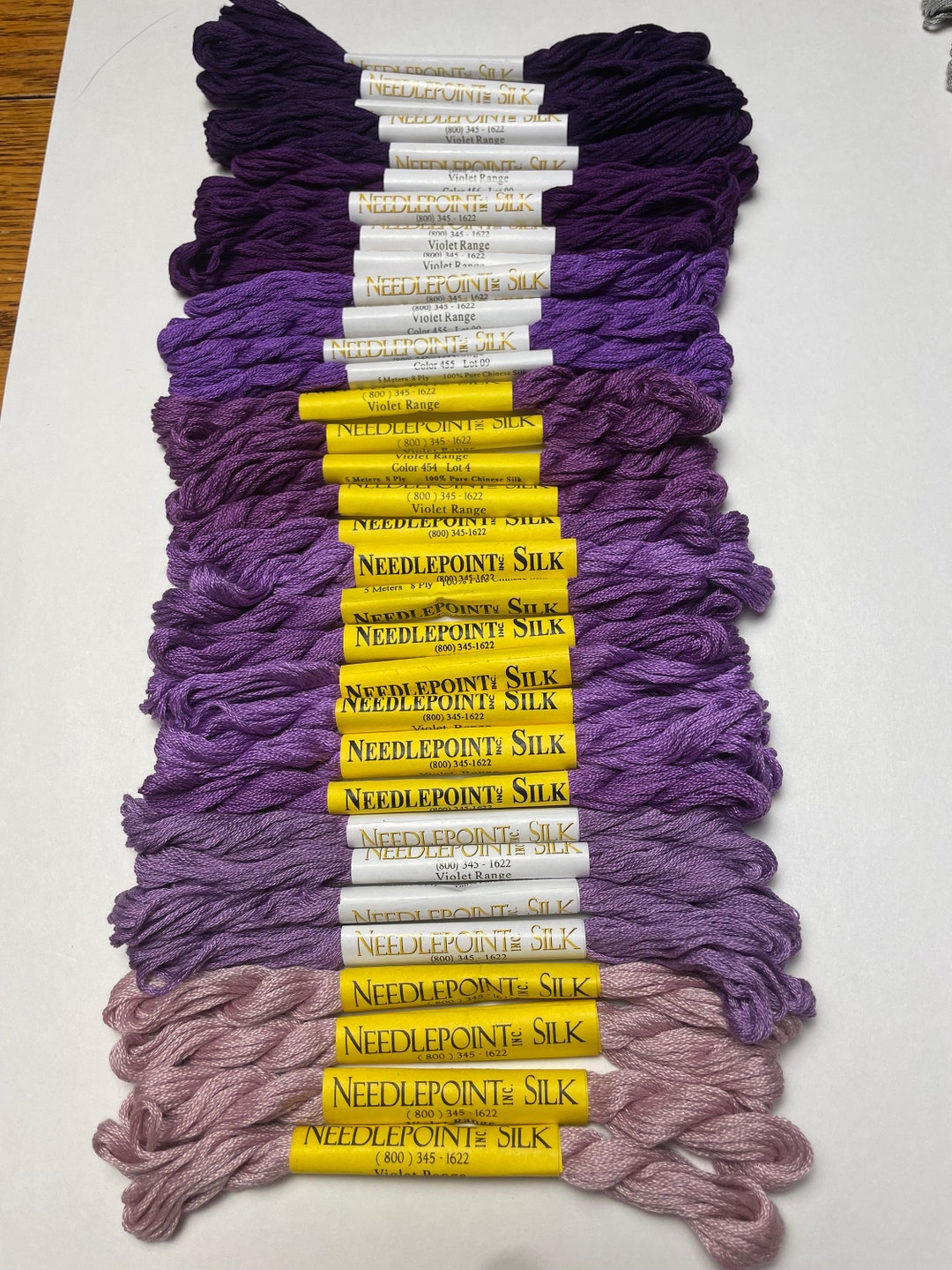 NPI Silk / VIOLET Range Colors 450-457 - Etsy