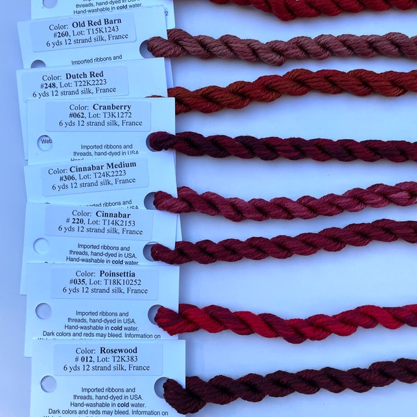 Red Silk - Etsy