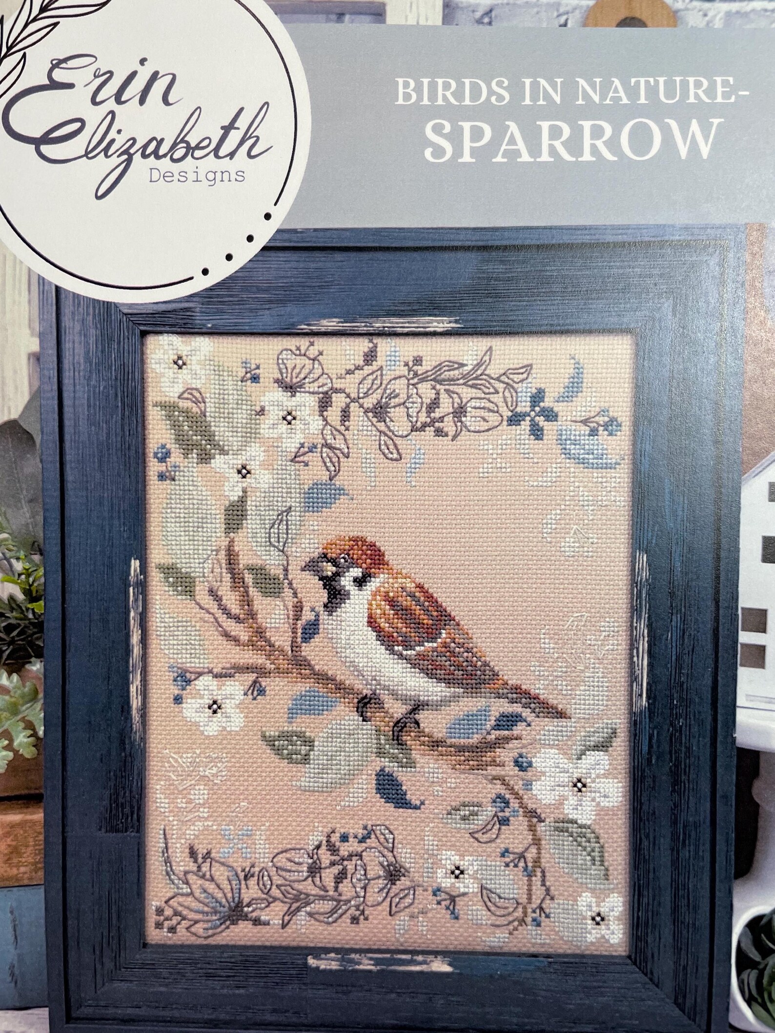 Erin Elizabeth Designs / Birds in Nature: SPARROW / Stitch Chart ...