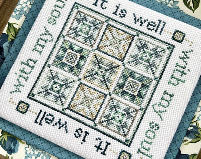 LET LOVE GROW Pinkeep / Stacy Nash Primitives / Cross Stitch Chart / Pattern Only - Etsy