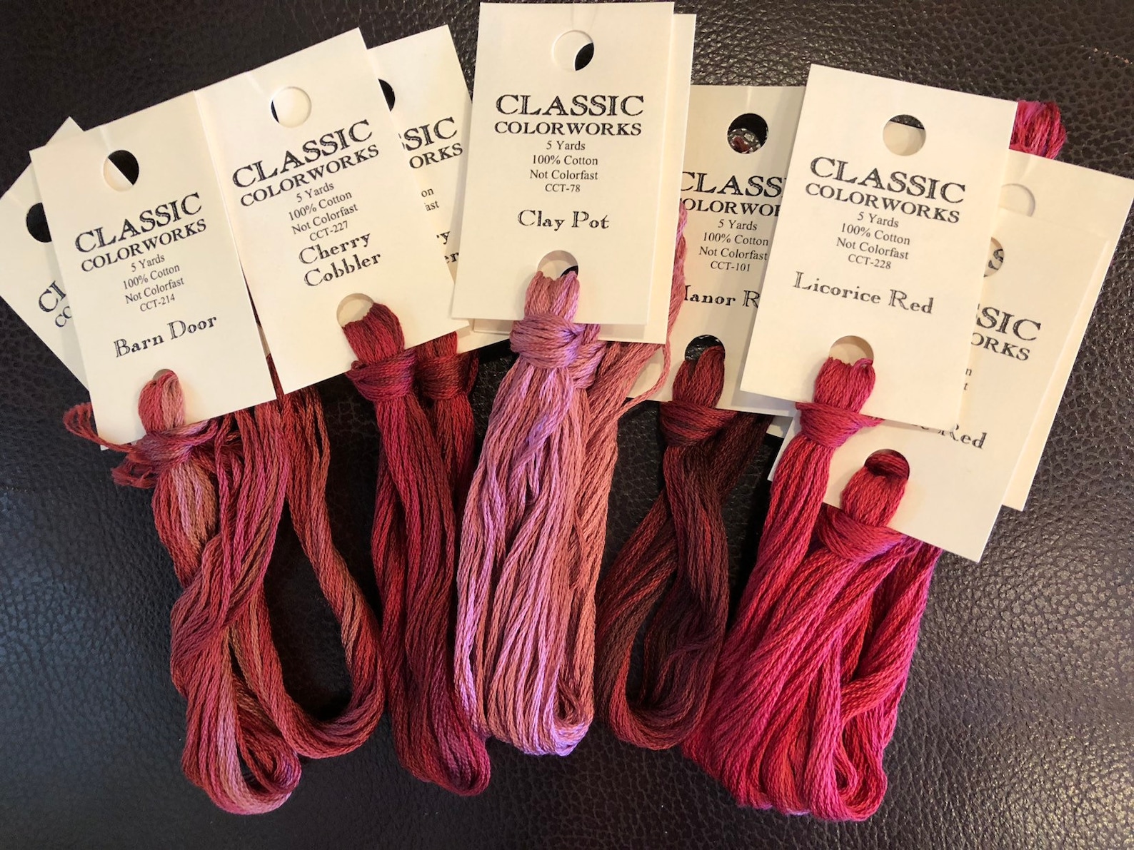 Classic Colorworks / REDS / Floss / Cross Stitch / Embroidery ...