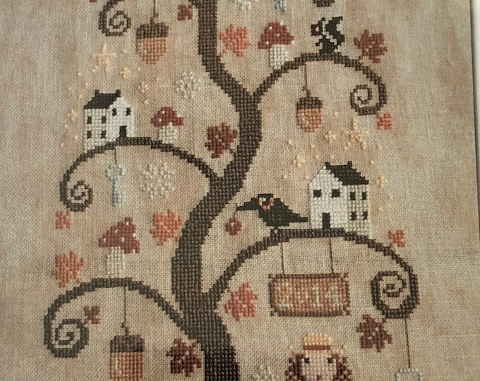 AUTUMN TREE / Barbara Ana Designs / Stitch Chart / Counted Cross Stitch ...