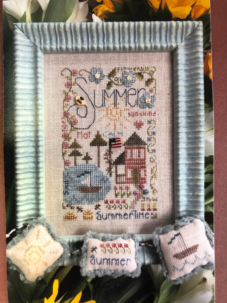 Shepherds Bush / SUMMER Notes / Cross Stitch Chart / | Etsy