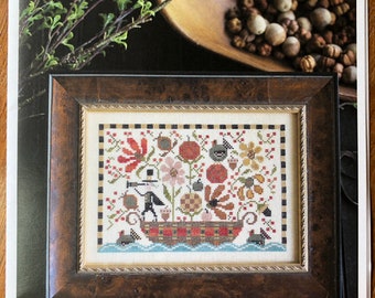 Plum Street Samplers / GOBBLE / Cross Stitch Chart / Cross Stitch ...
