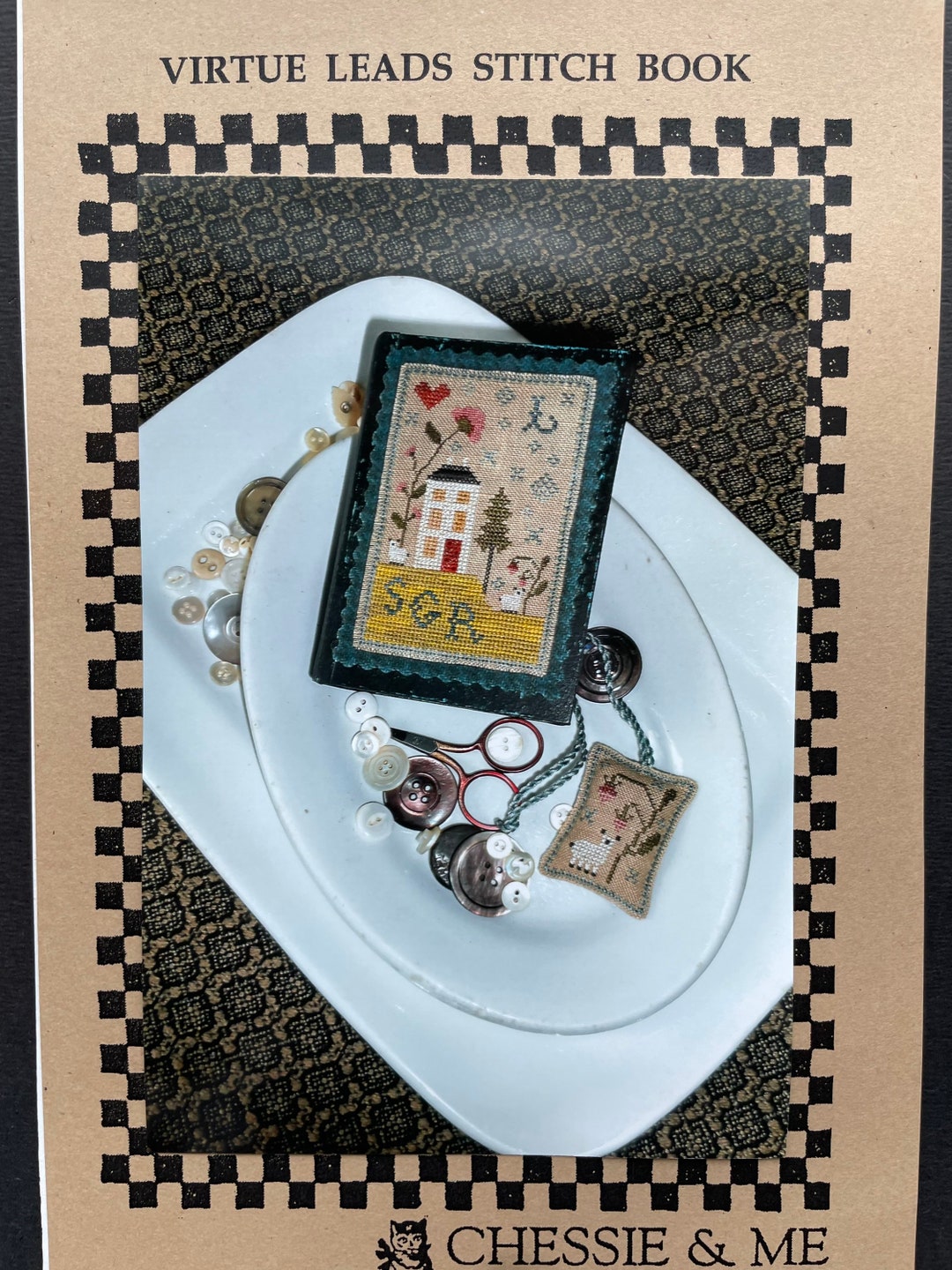 VIRTUE LEADS STITCHBOOK by Chessie & Me / Cross Stitch Chart / Pattern ...