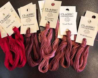Classic Colorworks / Dark Browns / Floss / Cross Stitch / Embroidery ...