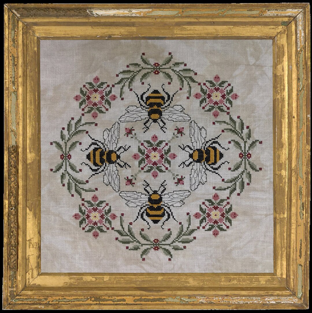 The Honeymakers / Fox and Rabbit Designs / Cross Stitch - Etsy