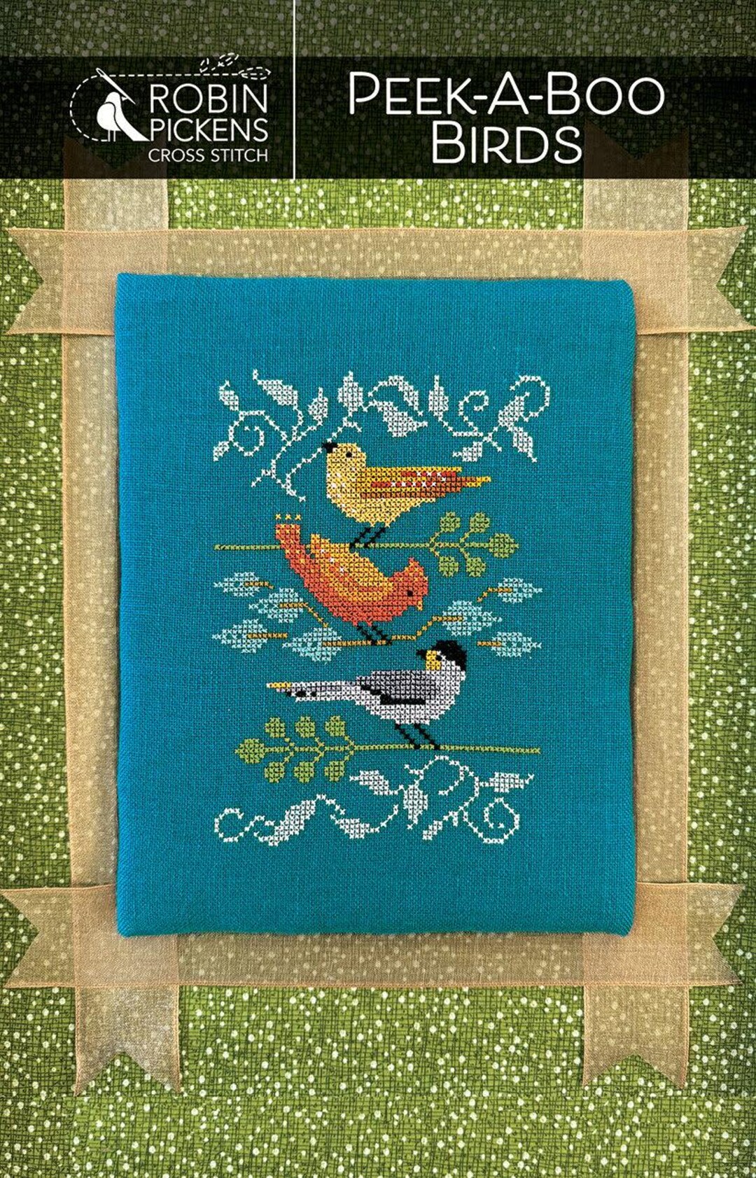 PEEK-A-BOO BIRDS by Robin Pickens Patterns / Cross Stitch Chart ...